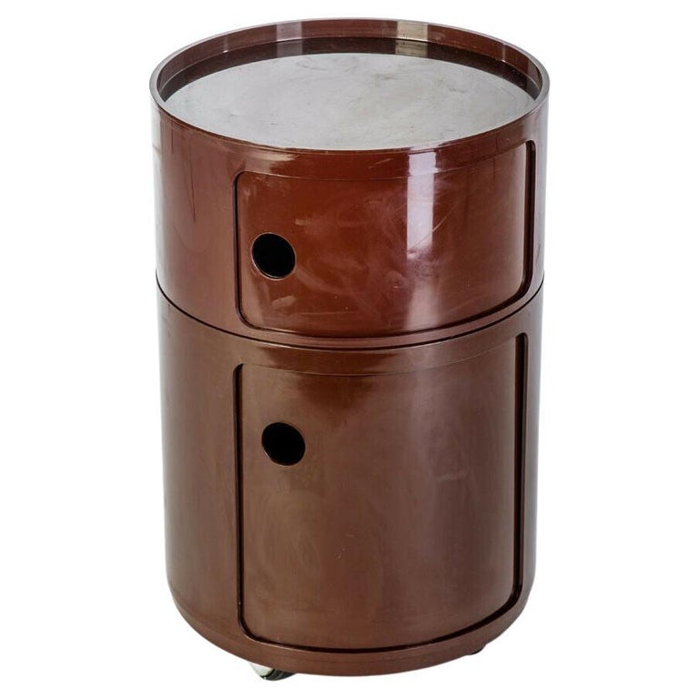 70s Modular Trolley Mobile Design A. Castelli for Kartell at 1stDibs