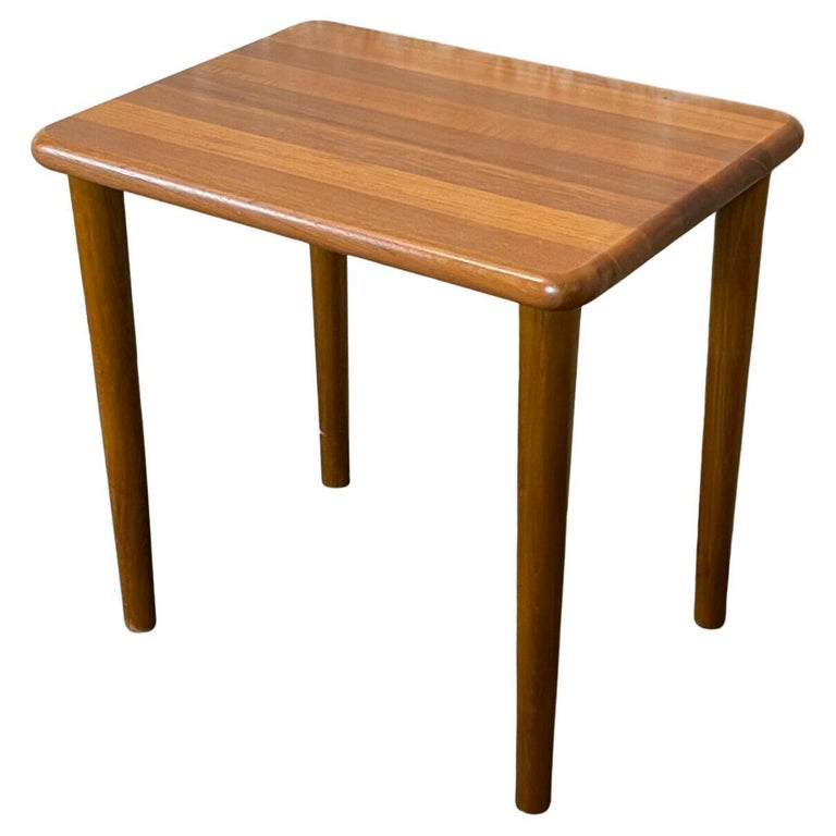 70s Teak Side Table Glostrup Danish Design Denmark Mid Century For Sale ...