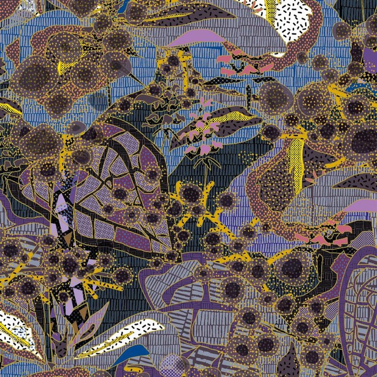 "72 KŌ, Geishi-Ayame” Panel by Ginette Caron / Masami Moriyama For Sale ...