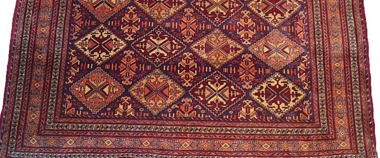 739 - Beautiful Turkmen Bukhara Carpet from the 20th Century For Sale ...