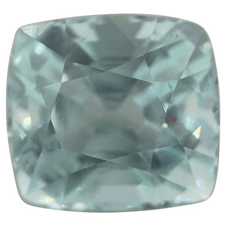 7.49ct Cushion Aquamarine For Sale at 1stDibs