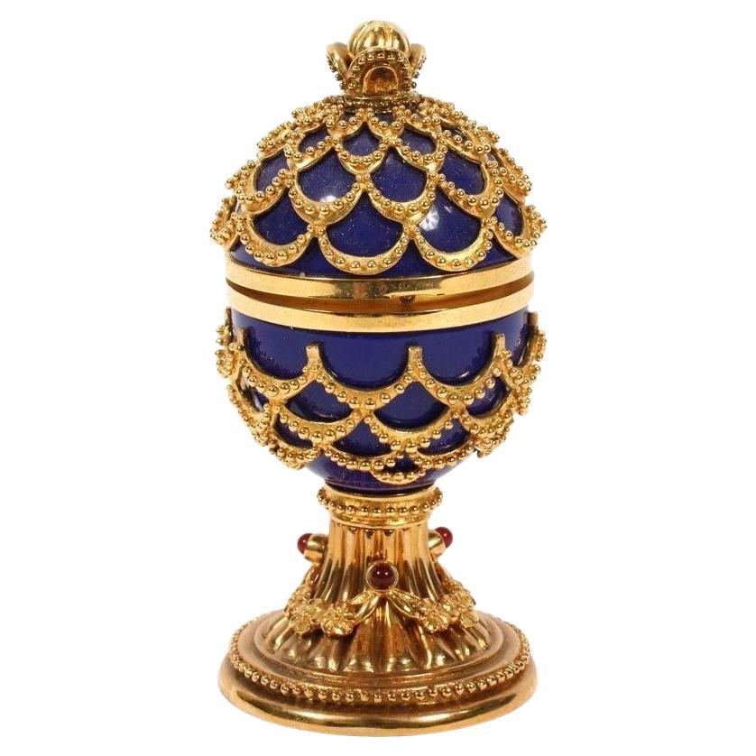 Rare Faberge Eggs - 2 For Sale on 1stDibs