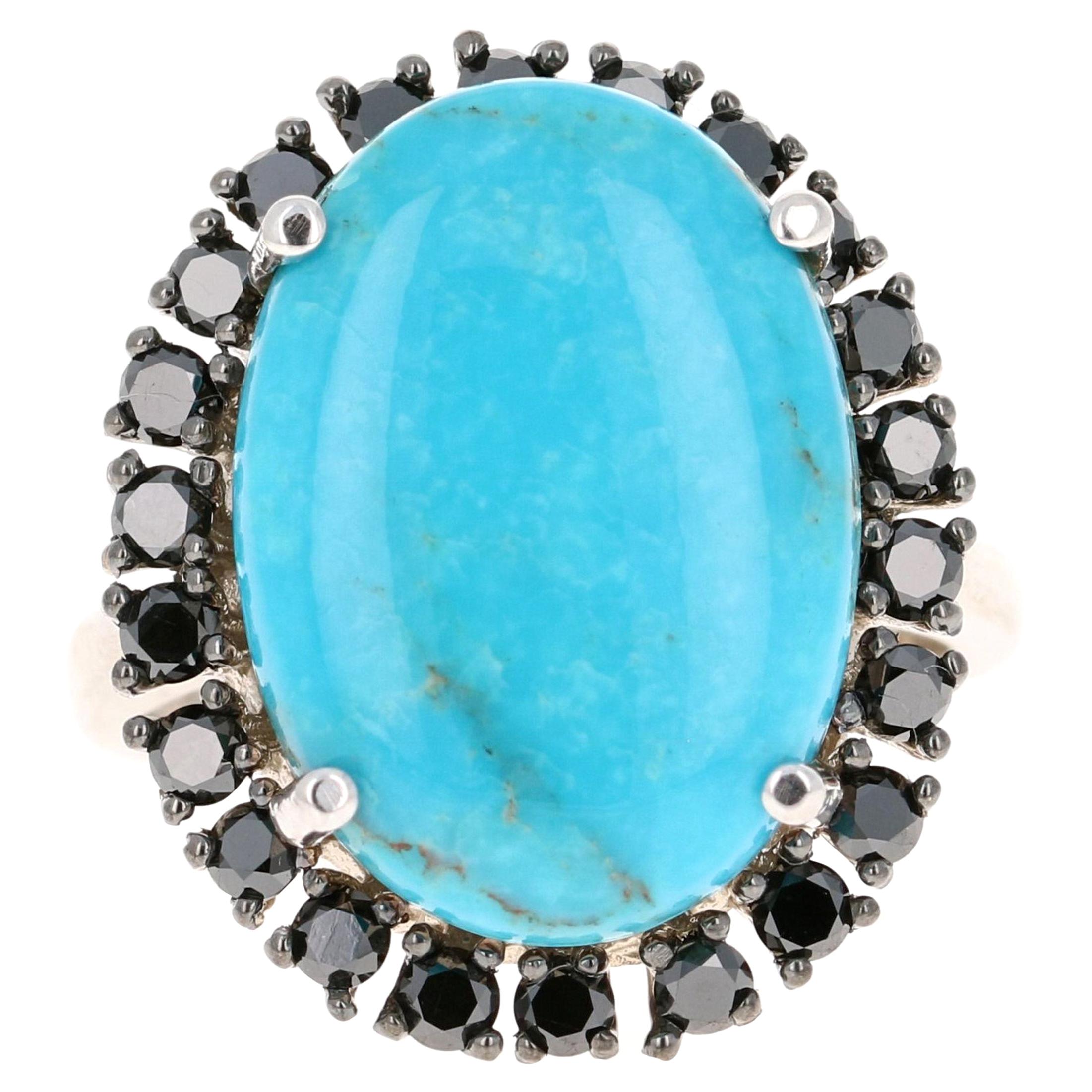 Vintage Turquoise Ring For Sale at 1stDibs | vintage gold turquoise ...