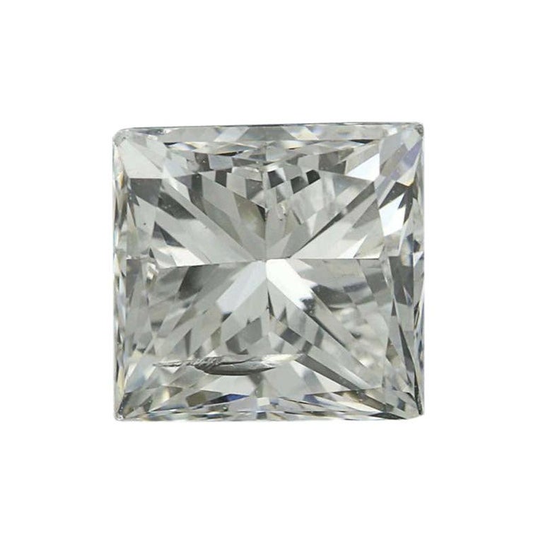 .77 Carat Princess Cut Diamond EGL USA Graded Loose Solitaire For Sale ...