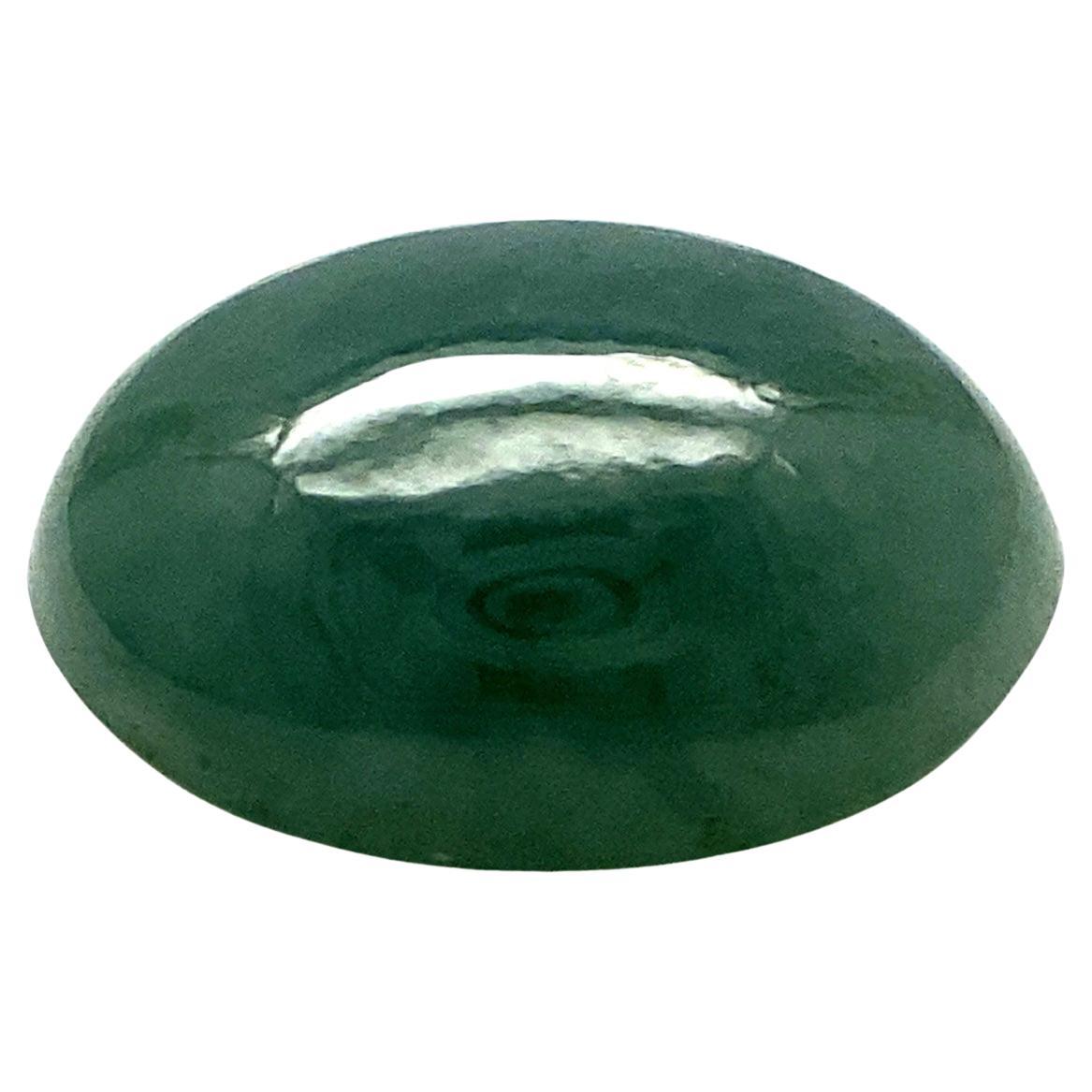 Natural 15.70 Carat Light Mottled Green Jadeite Jade Ring Size M For ...
