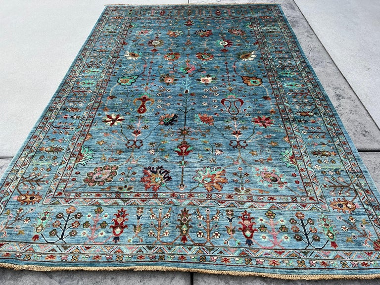 Hand-Knotted Afghan Rug Premium Hand-Spun Afghan Wool Fair Trade For ...