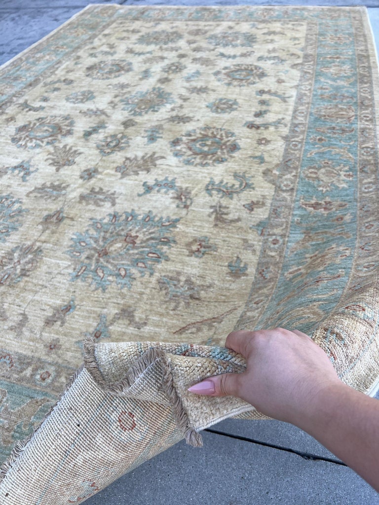 Hand-Knotted Afghan Rug Premium Hand-Spun Afghan Wool Fair Trade For ...