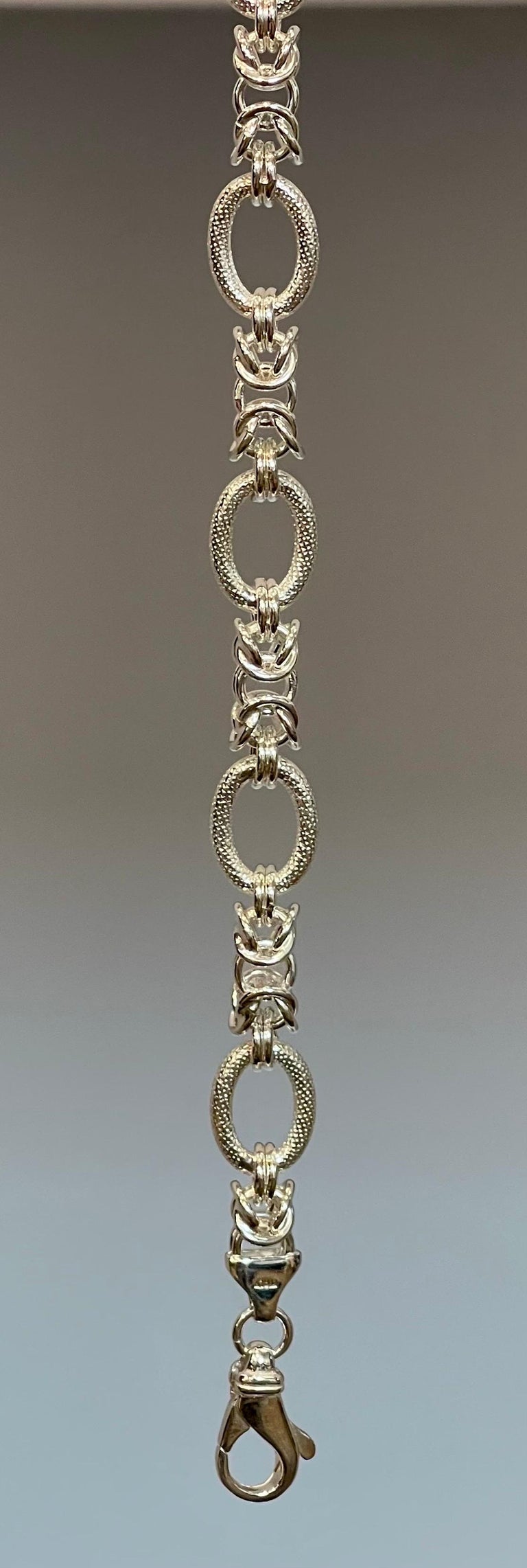 8" Bracelet Timeless Elegance Pure Sterling Silver bracelet at 1stDibs