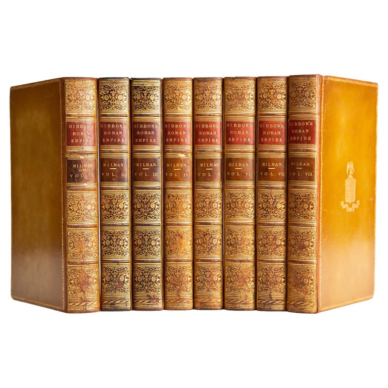8 Vols. Edward Gibbon, The History of the Decline and Fall of the Roman ...