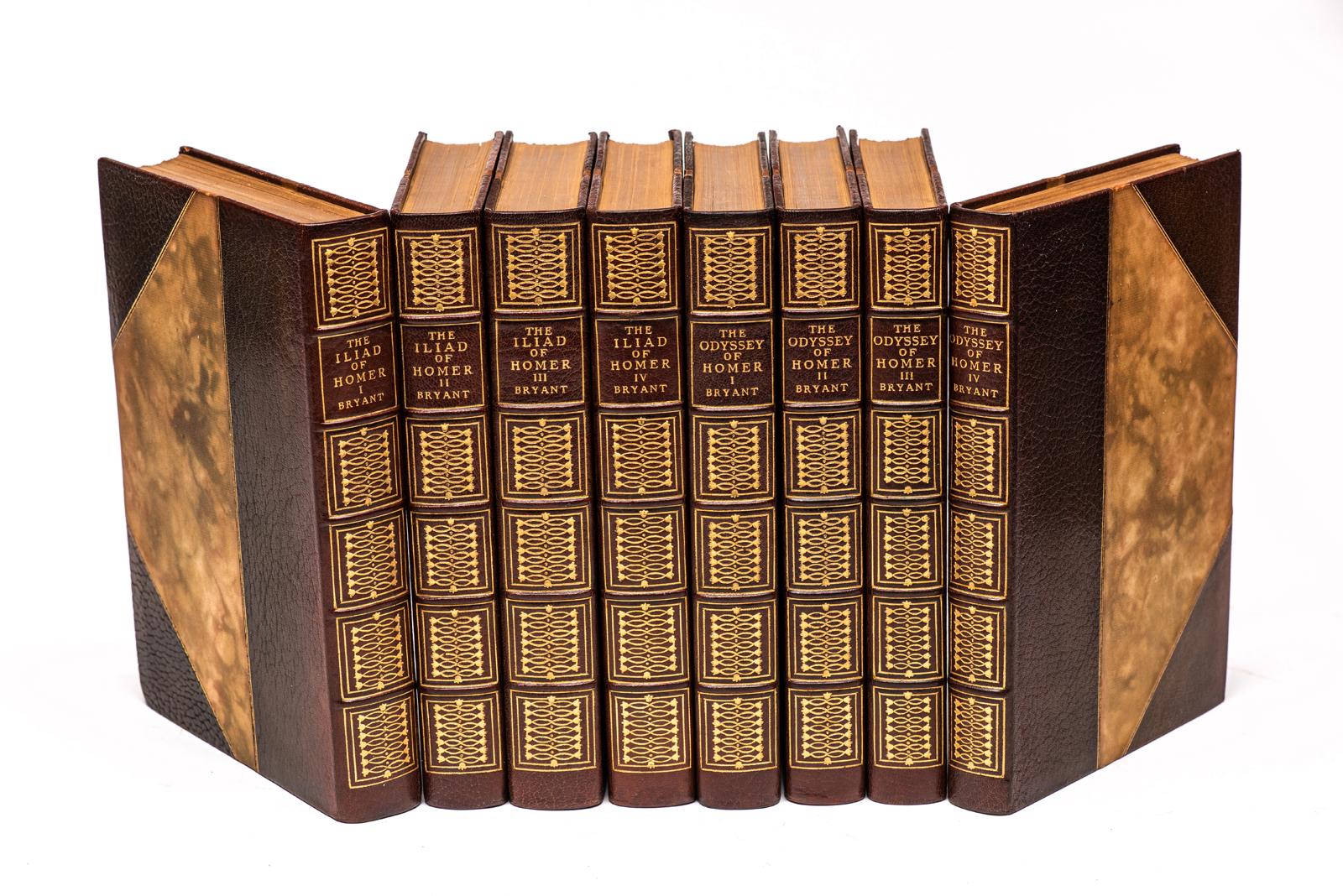 8 Volumes. Homer, The Iliad and The Odyssey. For Sale at 1stDibs