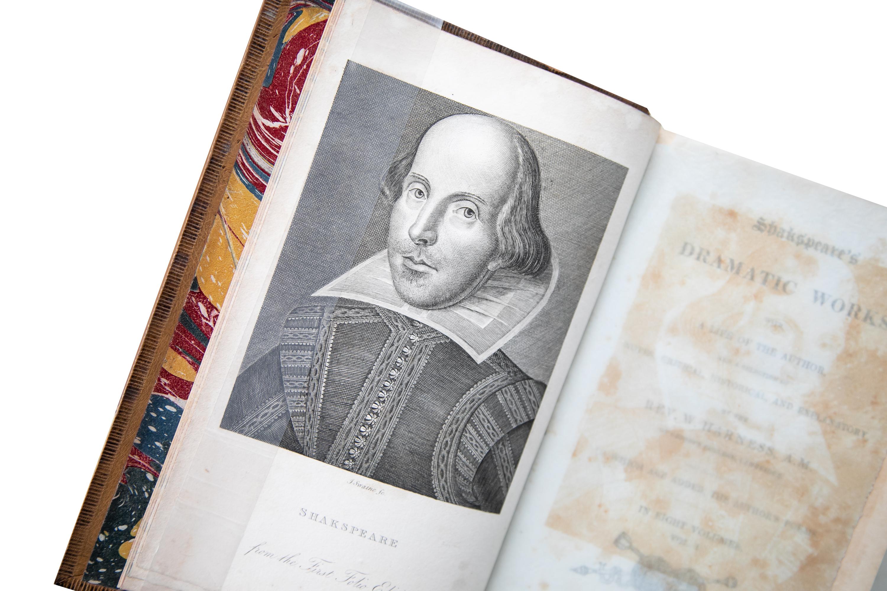 8 Volumes, William Shakespeare, the Dramatic Works For Sale at 1stDibs