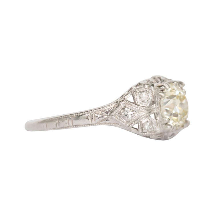 .80 Carat Diamond Platinum Engagement Ring at 1stDibs | 80 carat ...