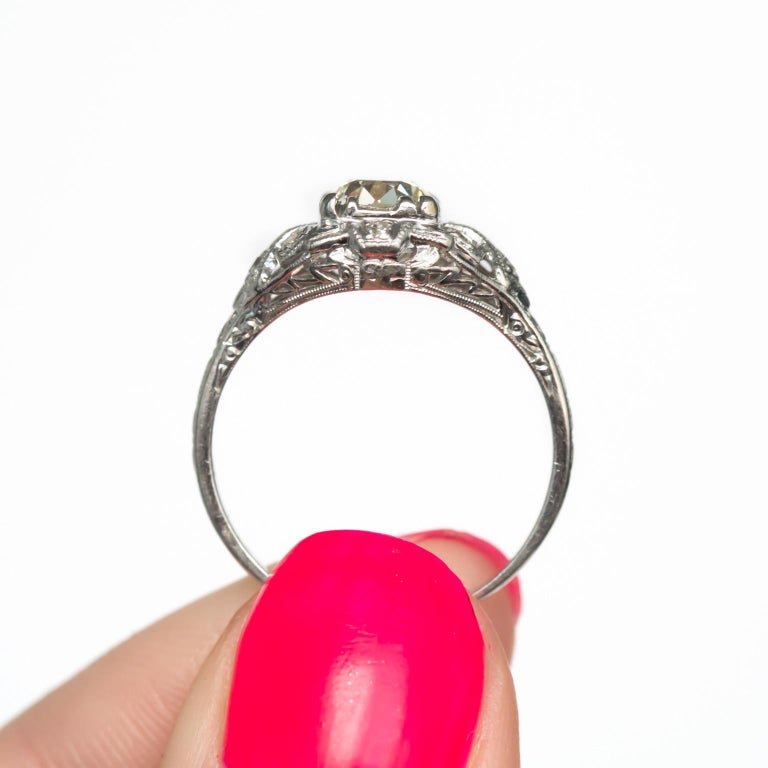 .80 Carat Diamond Platinum Engagement Ring at 1stDibs | 80 carat ...