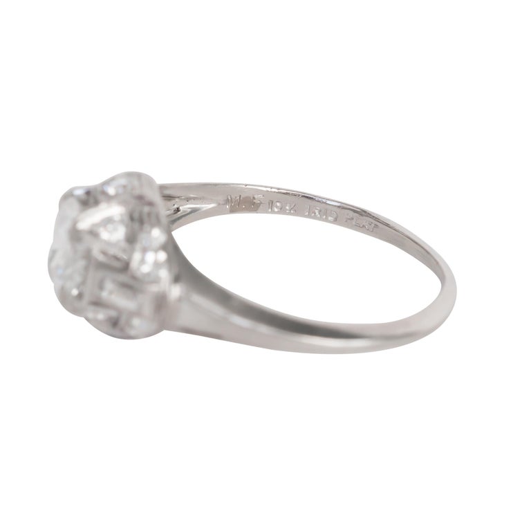 .80 Carat Diamond Platinum Engagement Ring For Sale at 1stDibs
