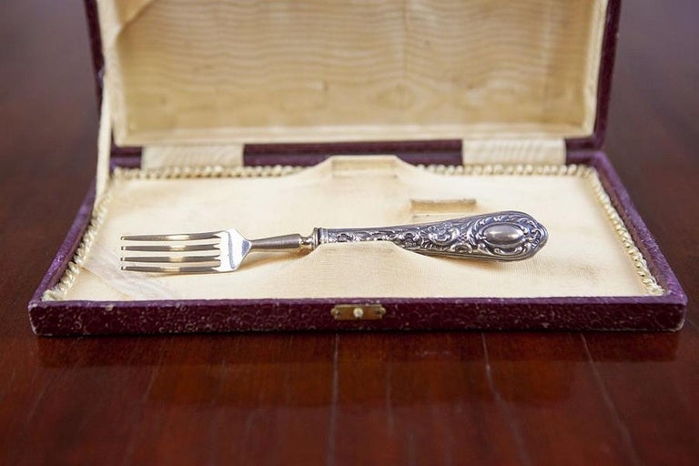 800 Silver Standard Silverware Set from the Interwar Period, Nola ...