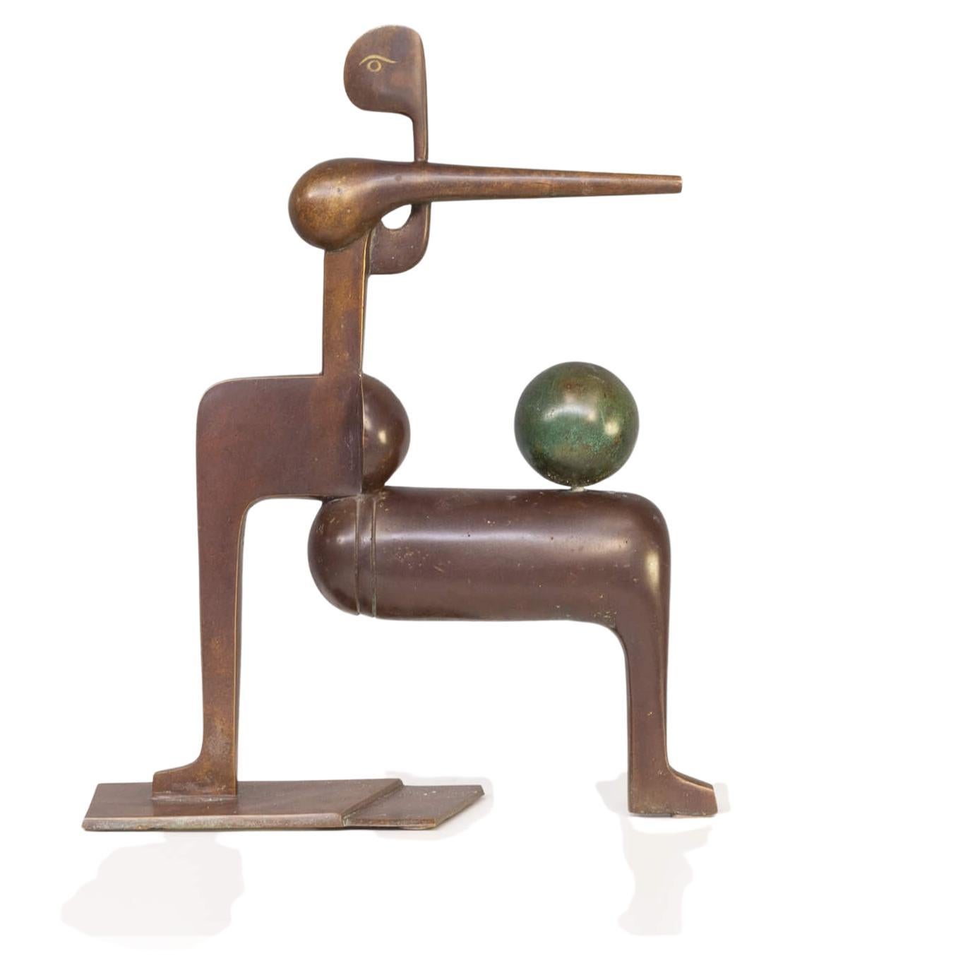 Bronze Ball by Ado Chale at 1stDibs
