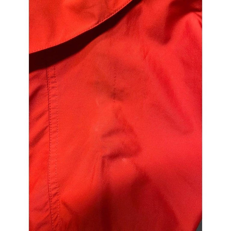 80s Chanel Vintage red nylon jacket For Sale at 1stDibs