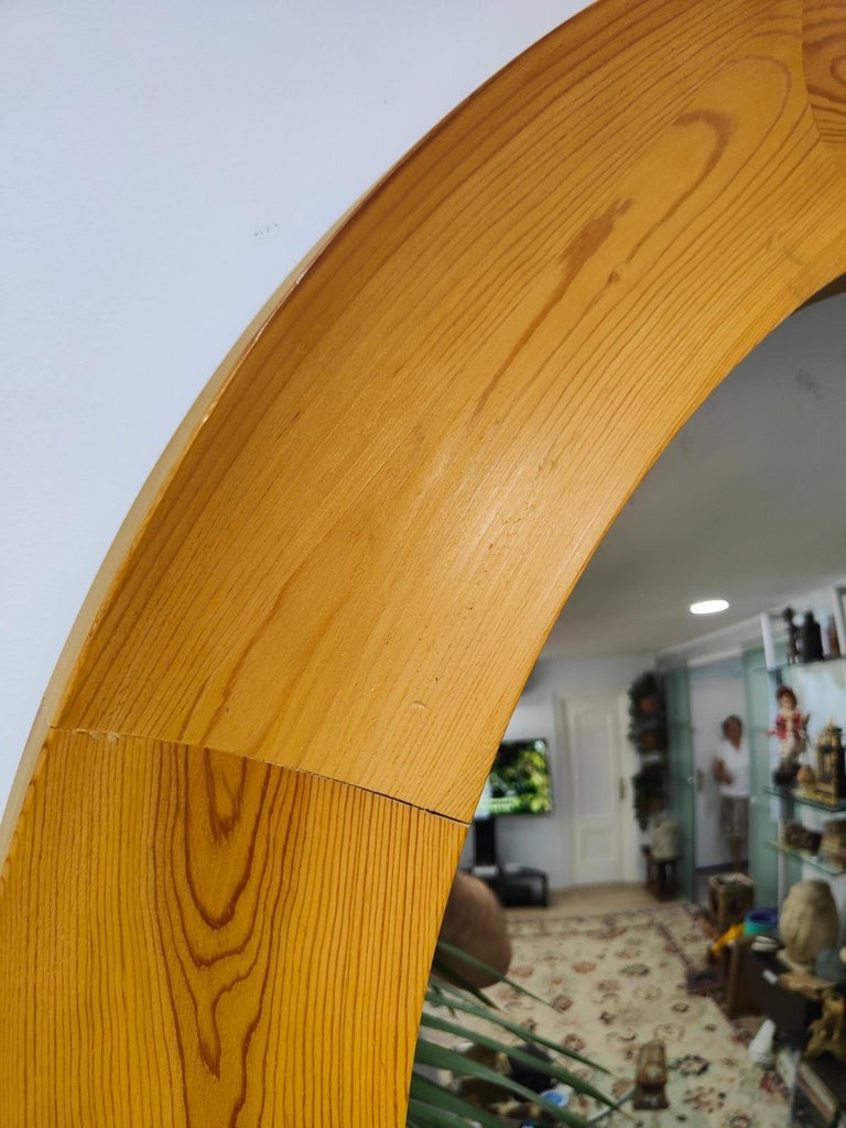 80's Convex Mirror, 20th Century For Sale at 1stDibs