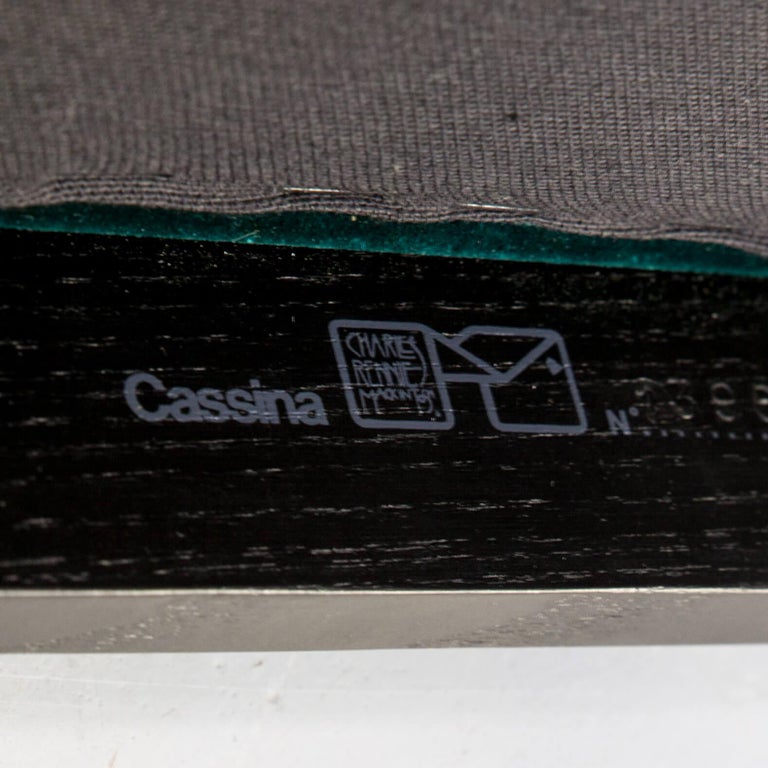 1980s C.R. Mackintosh Chair for Cassina First Edition For Sale at 1stDibs