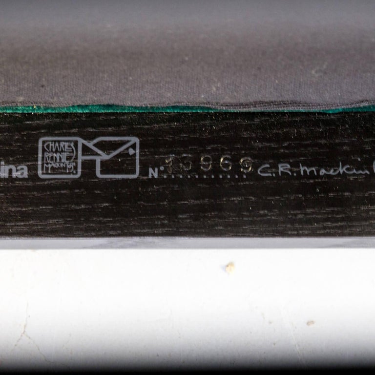 1980s C.R. Mackintosh Chair for Cassina First Edition For Sale at 1stDibs