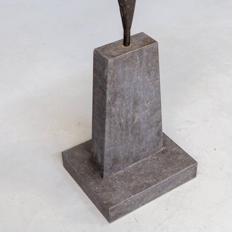 80s Hans Versteeg Brass and Bronze Artwork Called “Toenadering’ For ...