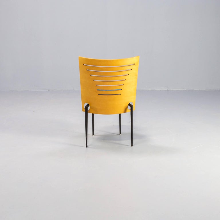 80s Mazairac and Boonzaaijer ‘Harmonica’ Dining Chair for Castelijn Set ...