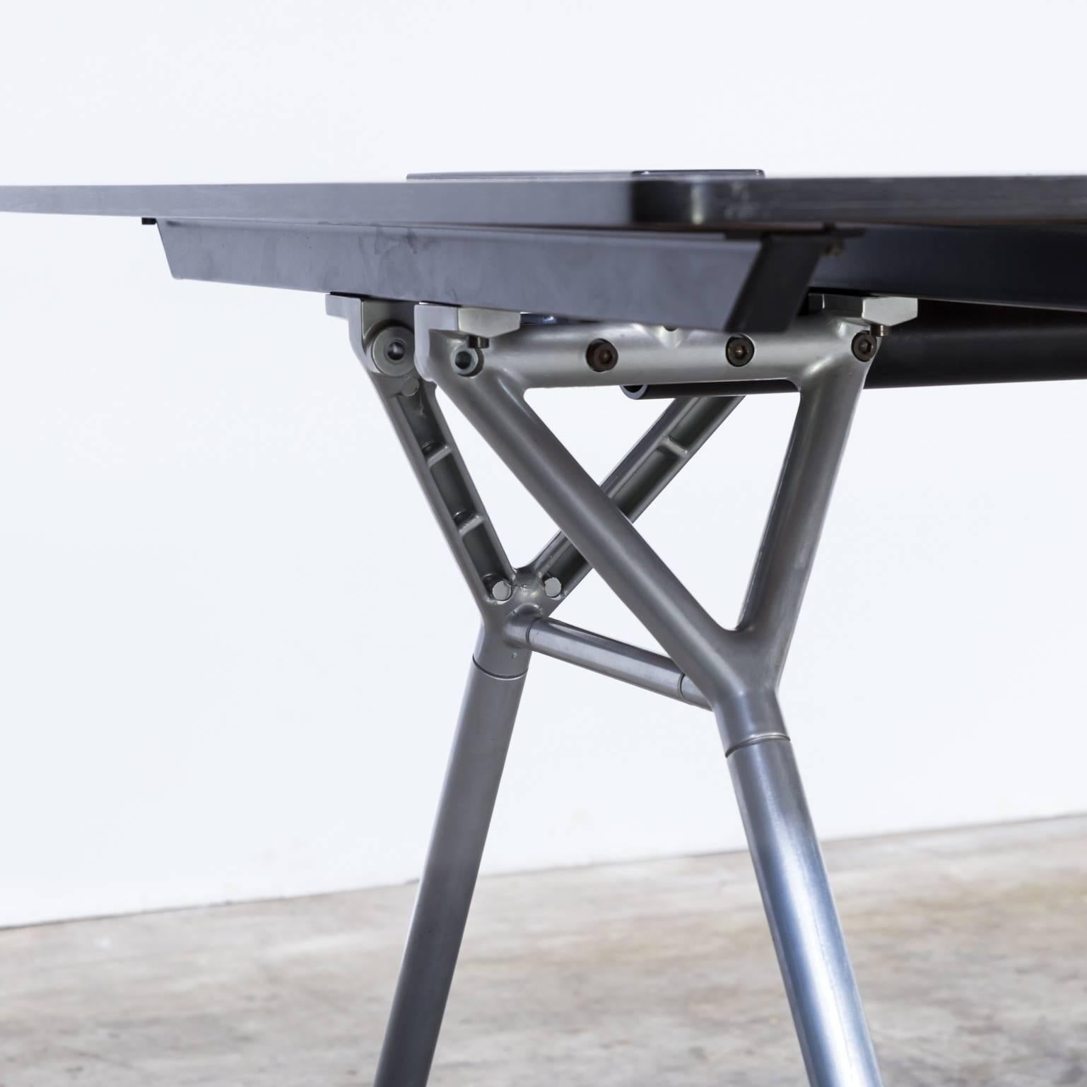 1980s Norman Foster Office Table for Tecno For Sale at 1stDibs