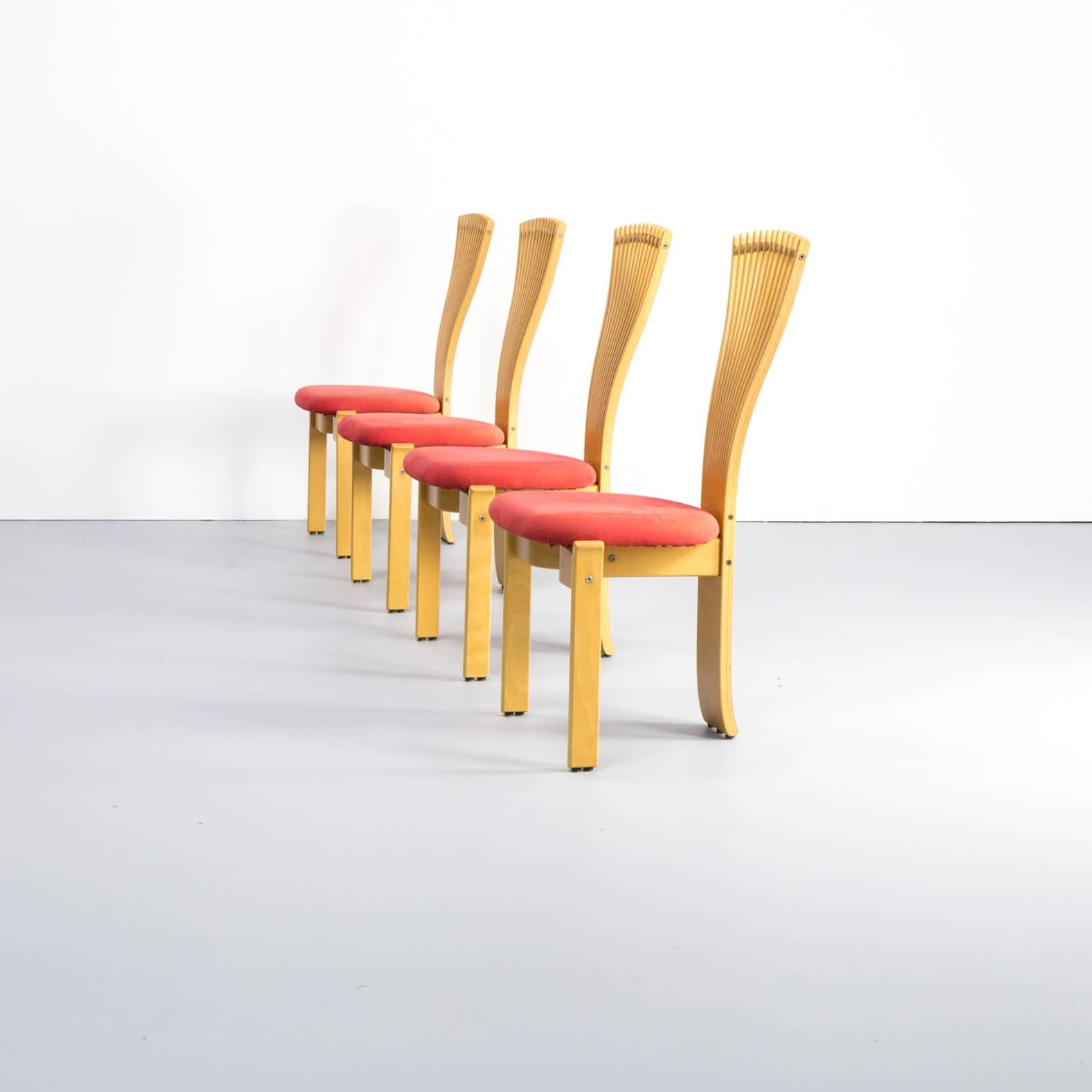 1980s Torstein Nilsen ‘TOTEM’ Chair in Memphis Style for Westnofa Set ...