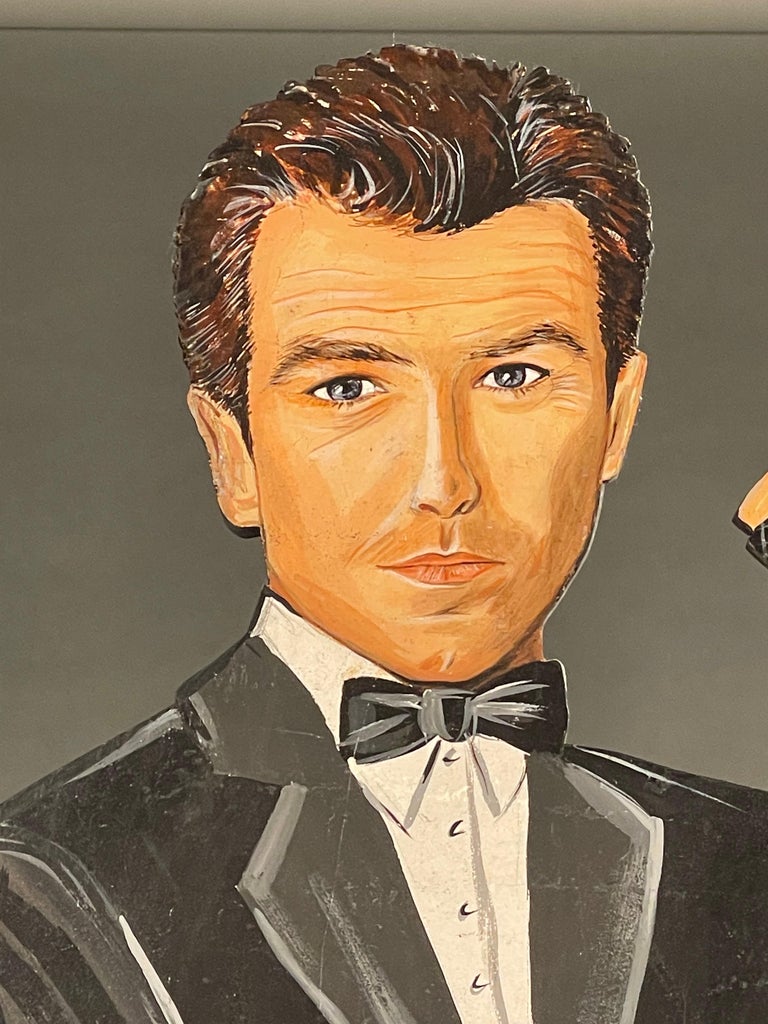 Figure du film James Bond 007 Pierce Brosnan Goldeneye peinte En vente ...