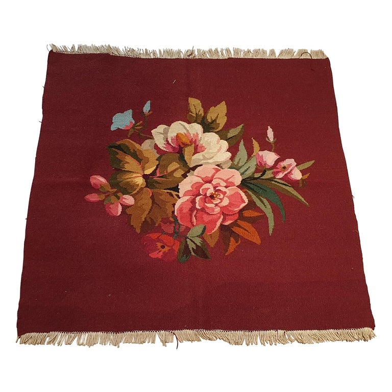 823 - Small Aubusson Rug For Sale at 1stDibs