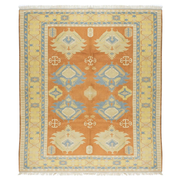 Tapis gomtrique turc unique, tapis traditionnel vintage nou la main im ...