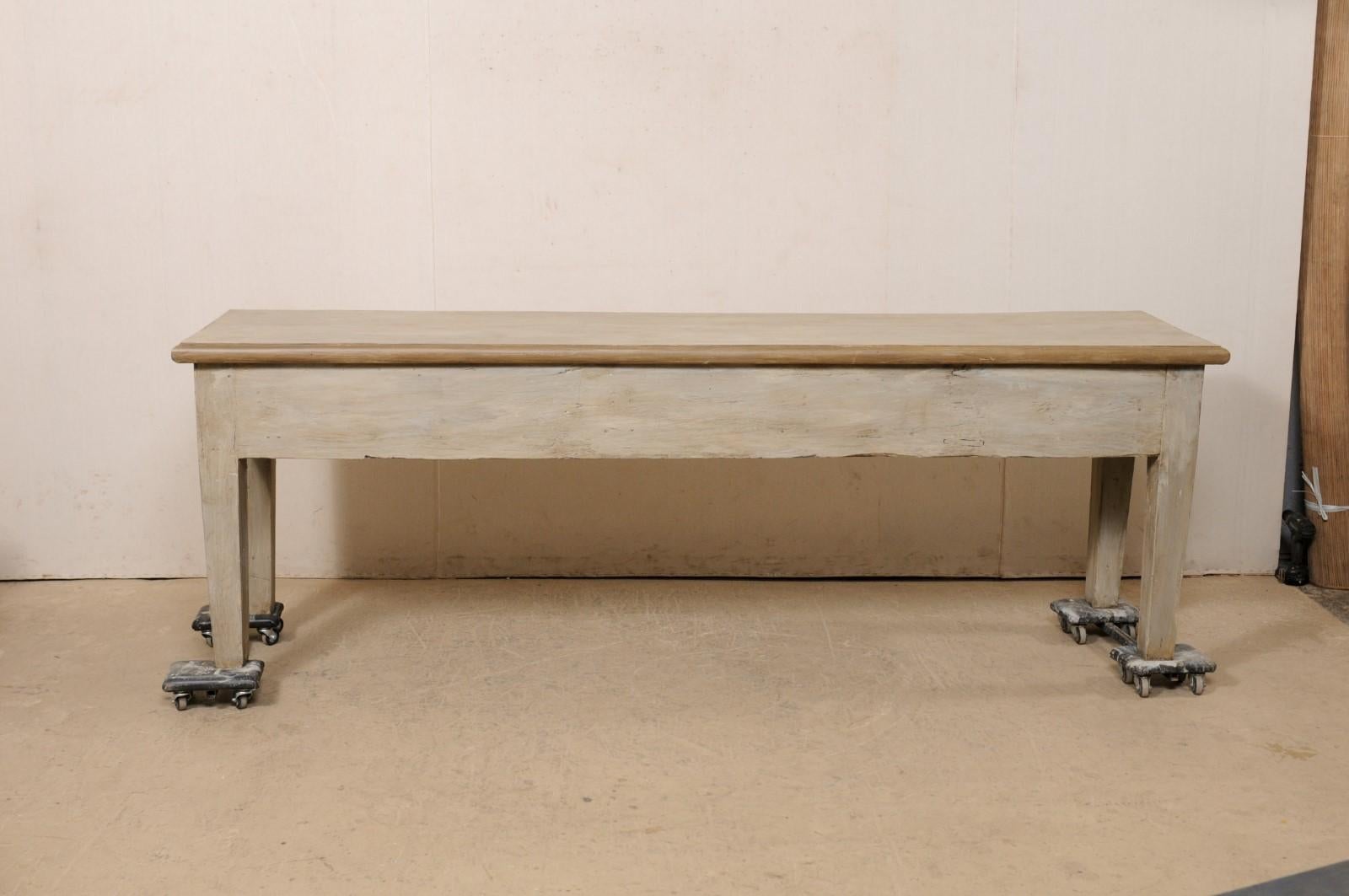 8.5+ Ft Long Brazilian Reclaimed Wood Console Table or a Great Kitchen ...