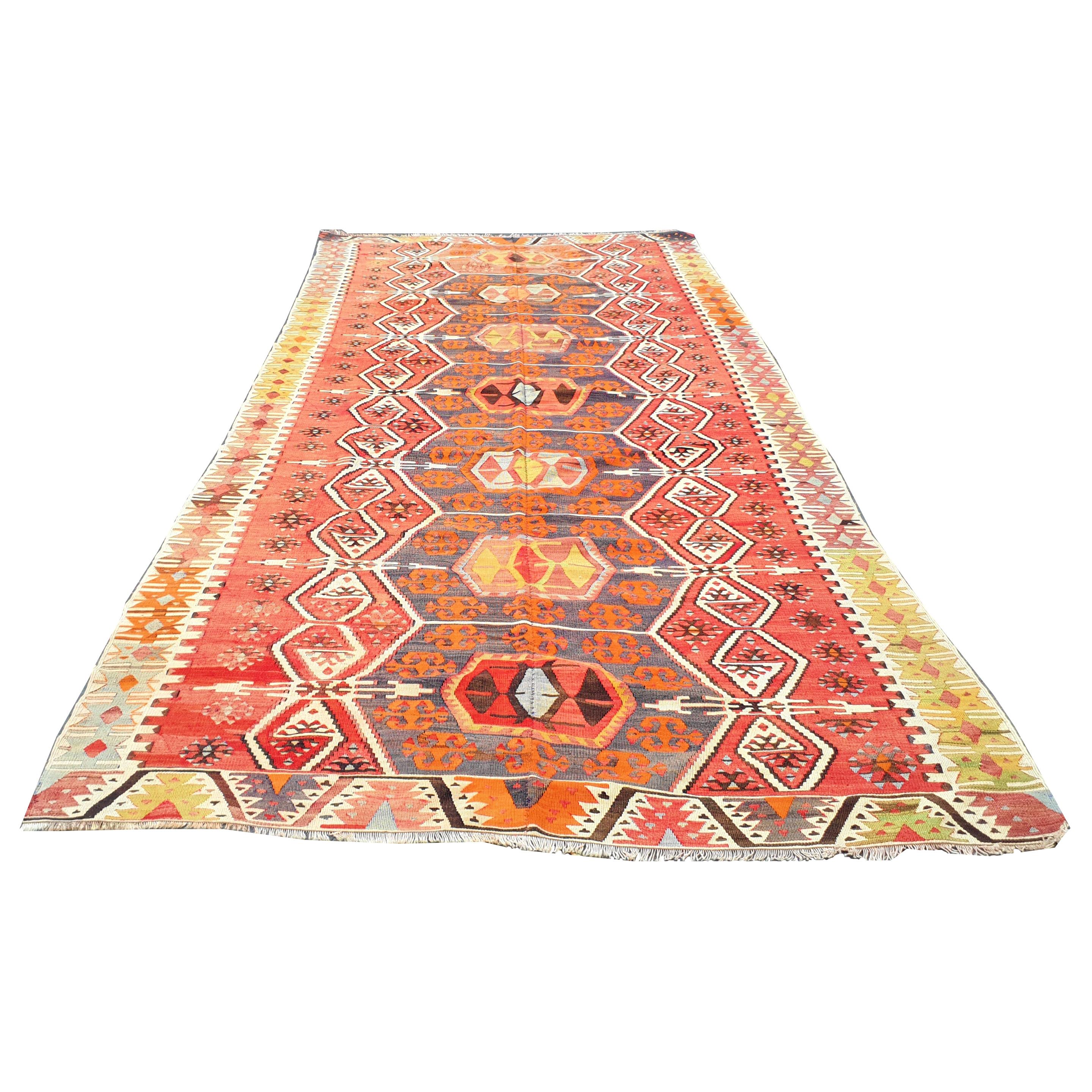 700 - 19th Century Kilim from Turkey 'Reyhanli' For Sale at 1stDibs