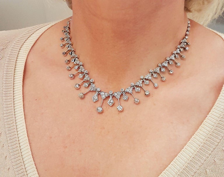 DIAMOND White Gold Convertible Tiara Brook and Son Edinburgh circa 1920 ...