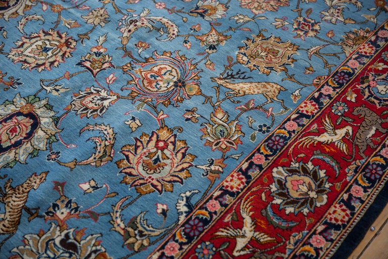 Vintage Qom Carpet For Sale at 1stDibs