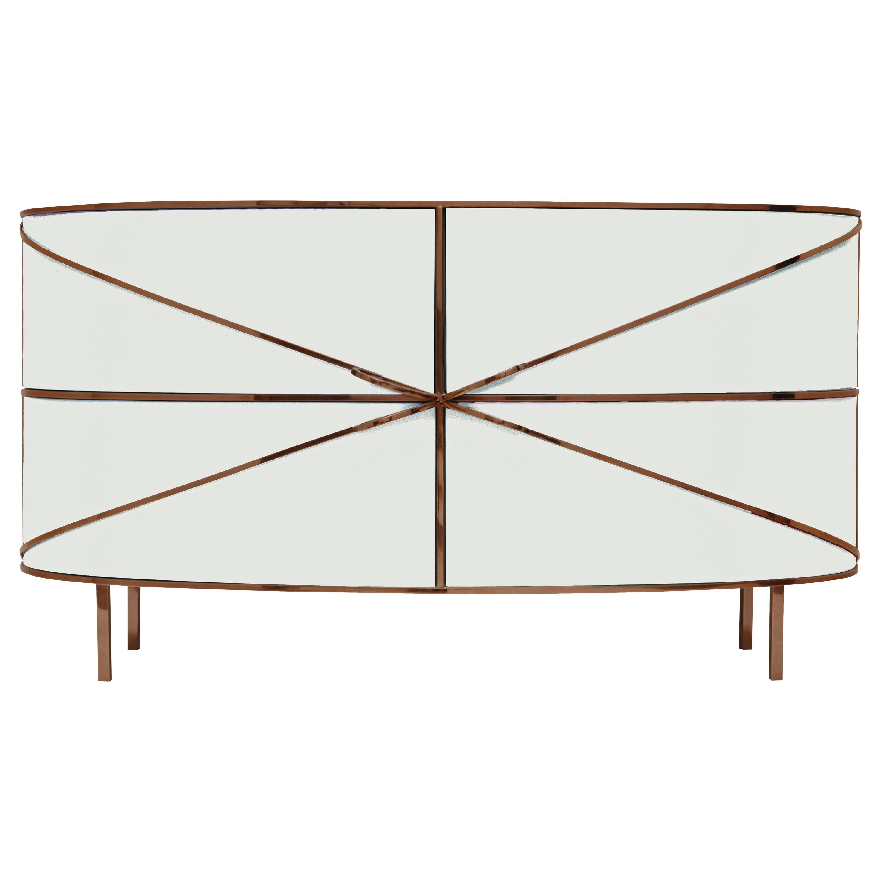 Kaizen Storage Sideboard Cabinet with Metal by Artefatto Design Studio ...
