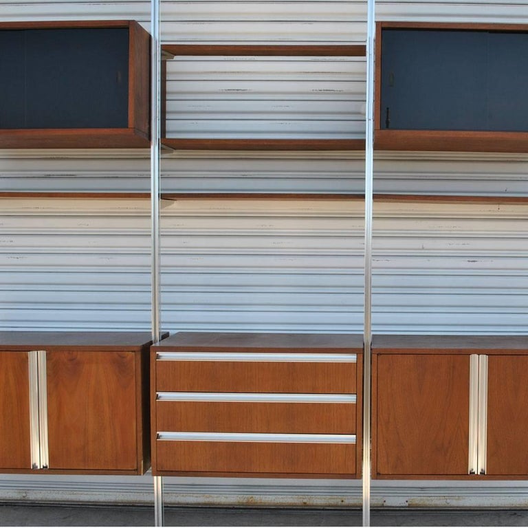 Vintage Midcentury George Nelson Omni Wall Unit at 1stDibs