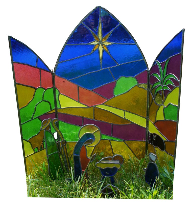 Simple Jesus Stained Glass