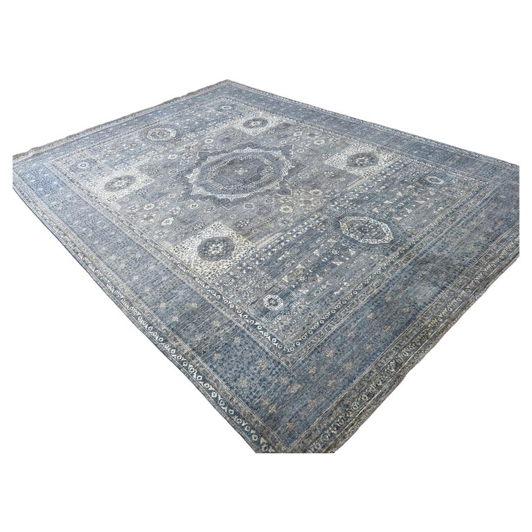 8x11 Hand-Knotted Afghan Rug Premium Hand-Spun Afghan Wool Fair Trade ...