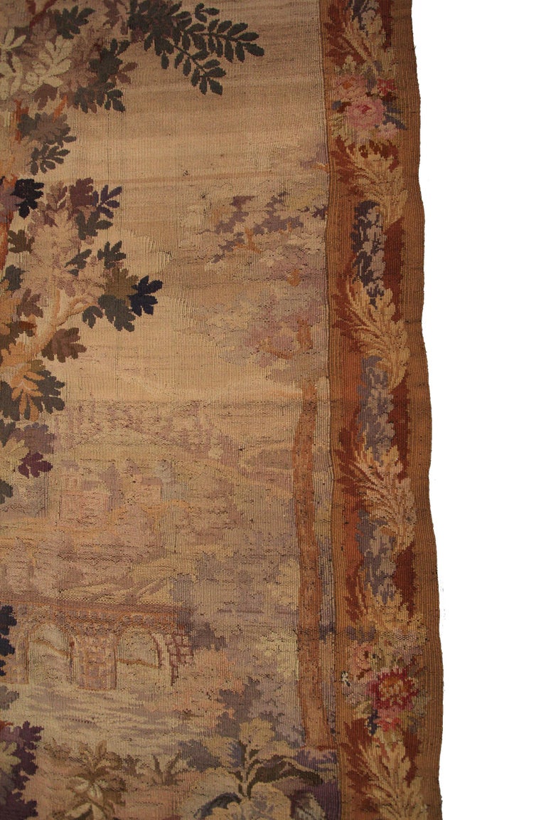 Antique Tapestry Antique French Tapestry Large Tapestry, 1900 For Sale ...