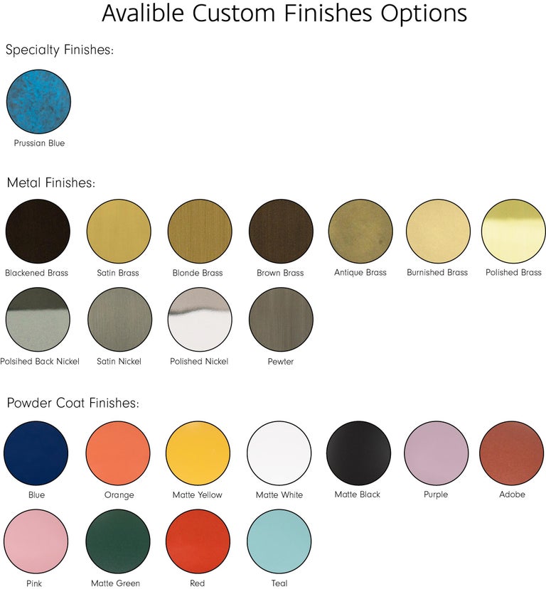 Benedict Pendant Light, Purple Powder Coat, Blackened Brass, 9 in ...