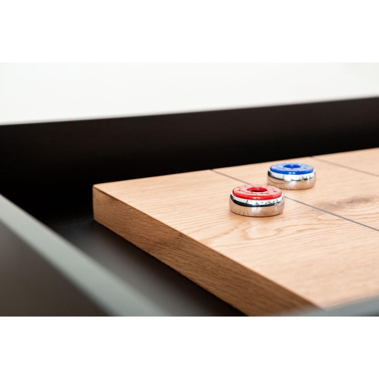 9' Customizable Modern "Column" Outdoor Shuffleboard Table For Sale at ...