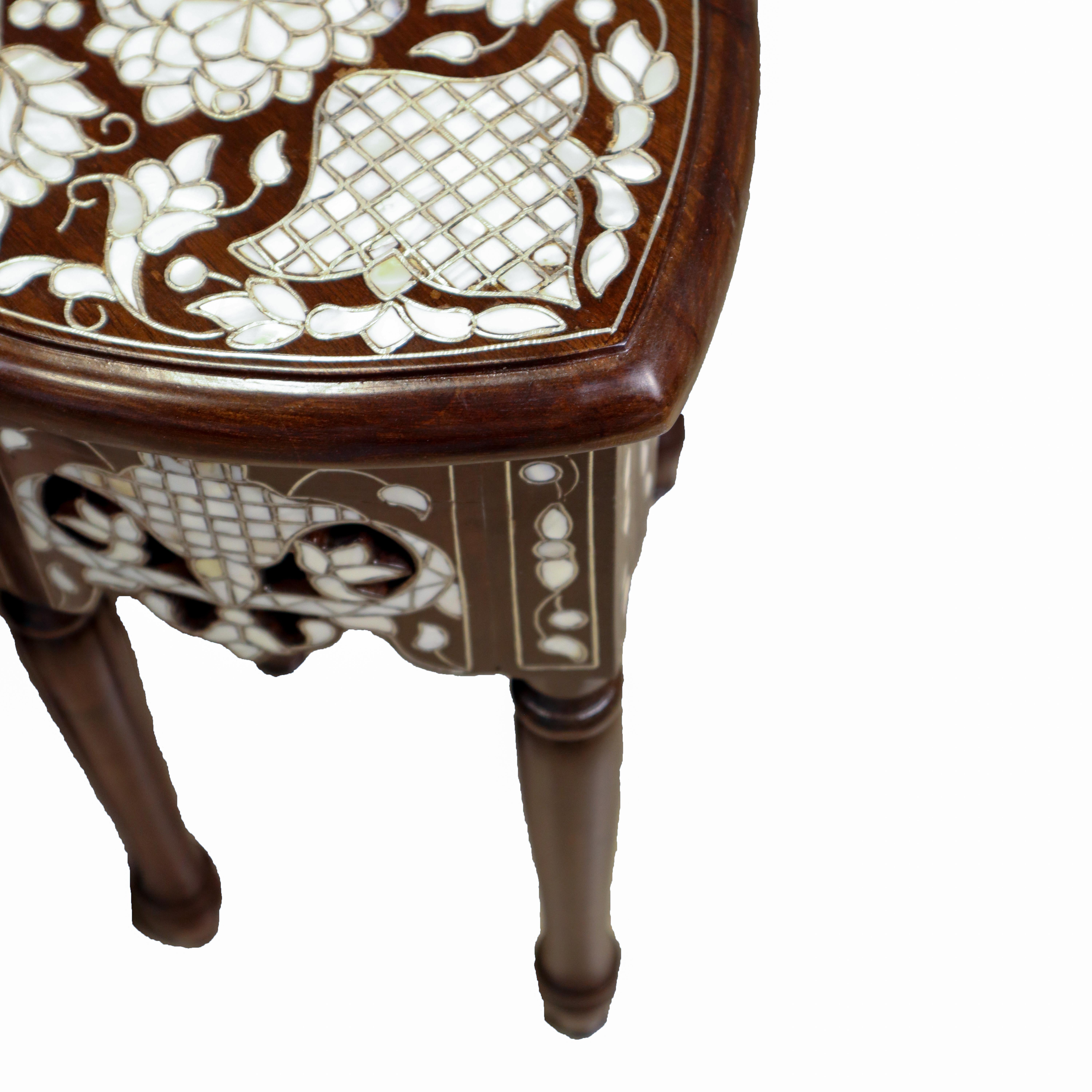 9-Piece Coffee Table Set, Syrian Mother-of-Pearl Inlay, Modular ...