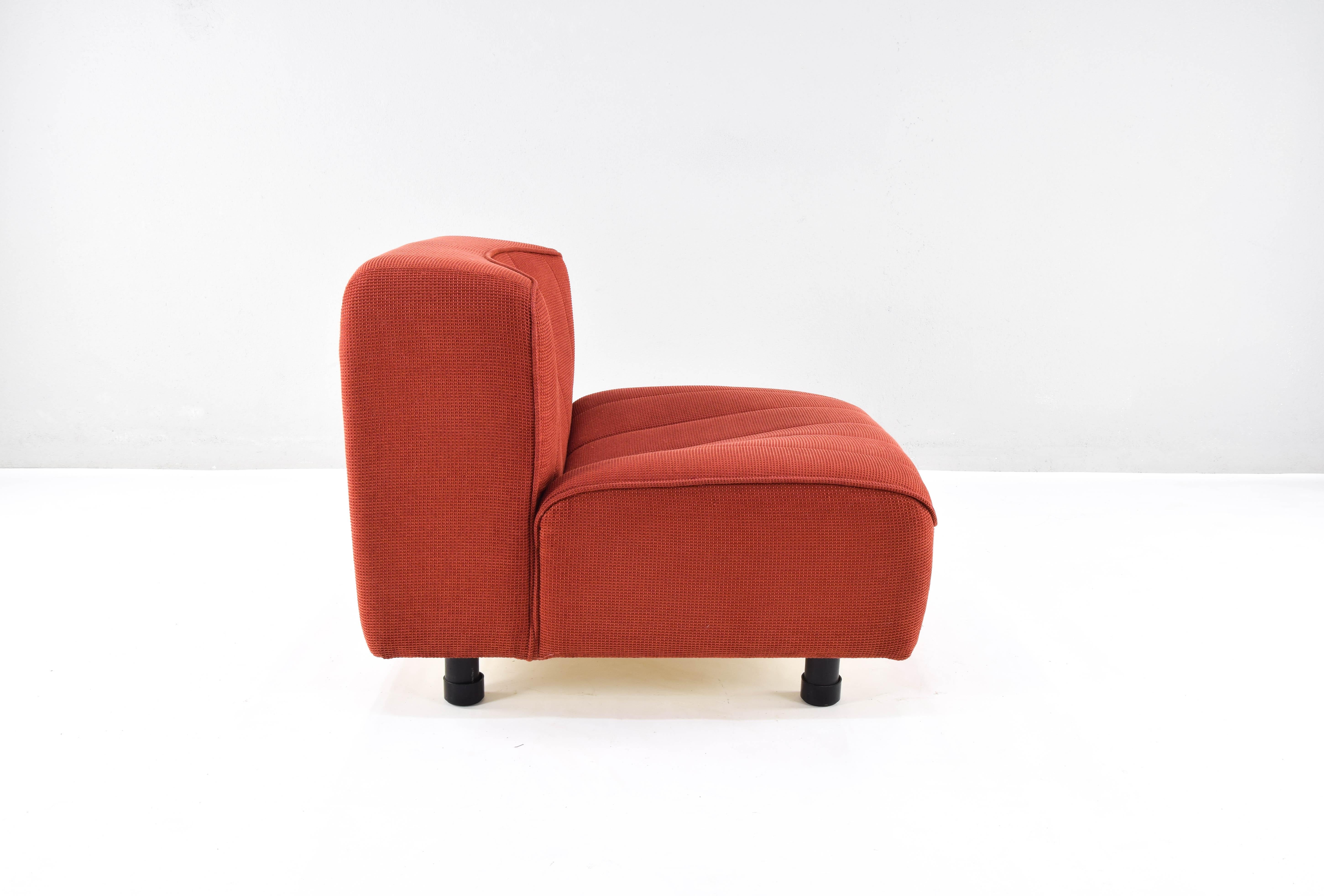 9000 Modular Lounge Chairs or Sofa by Tito Agnoli for Arflex Italy 70s ...
