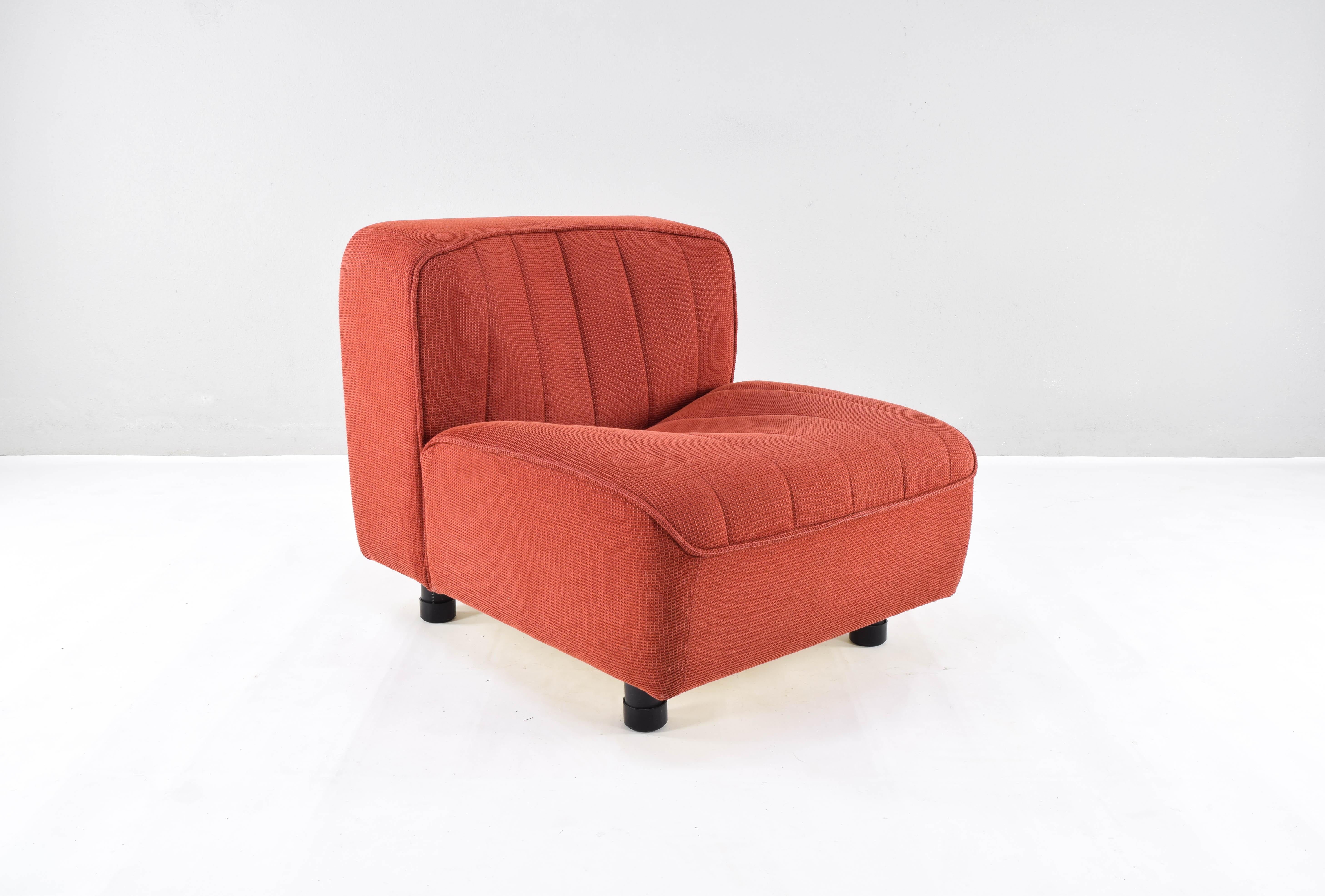 9000 Modular Lounge Chairs or Sofa by Tito Agnoli for Arflex Italy 70s ...