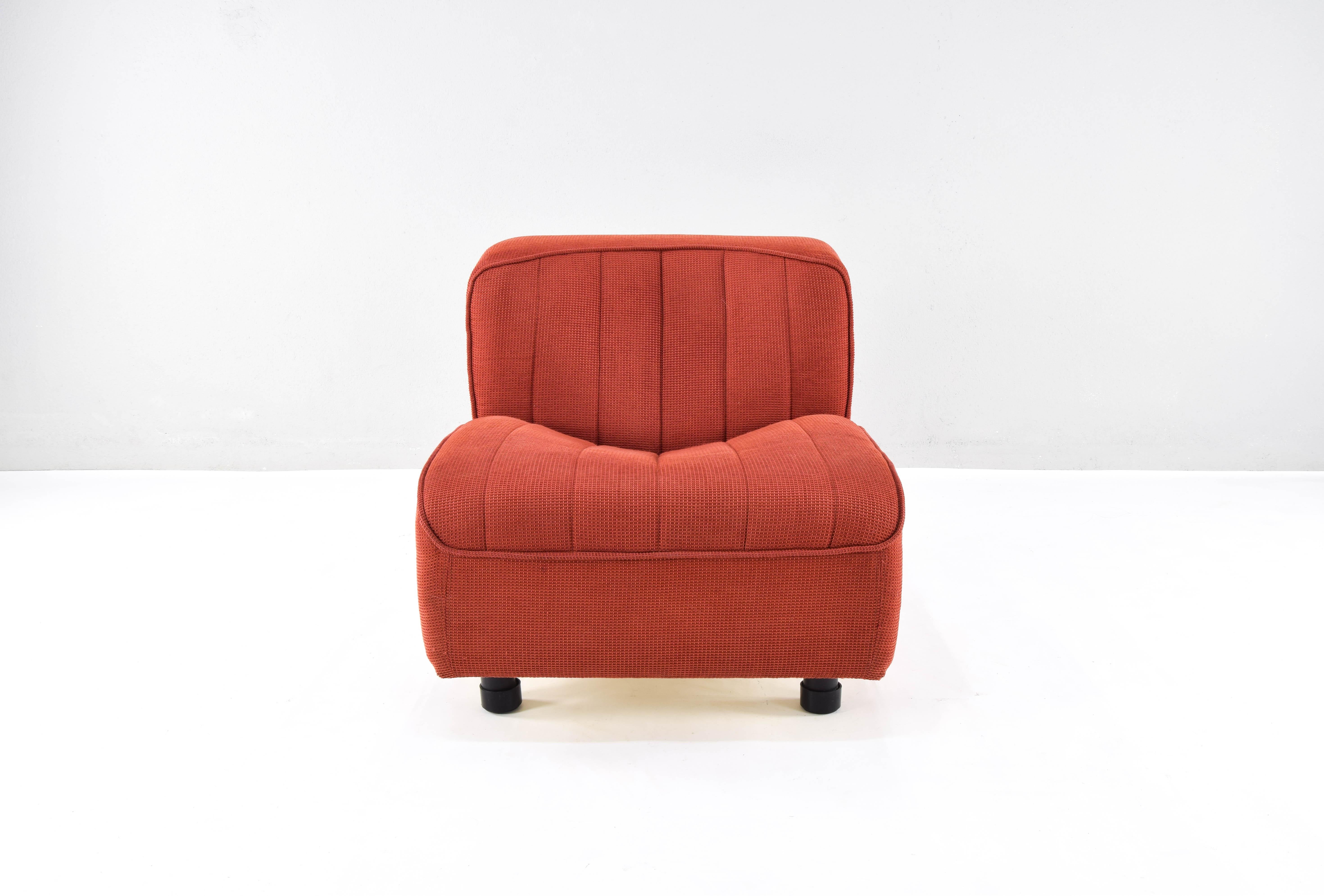 9000 Modular Lounge Chairs or Sofa by Tito Agnoli for Arflex Italy 70s ...
