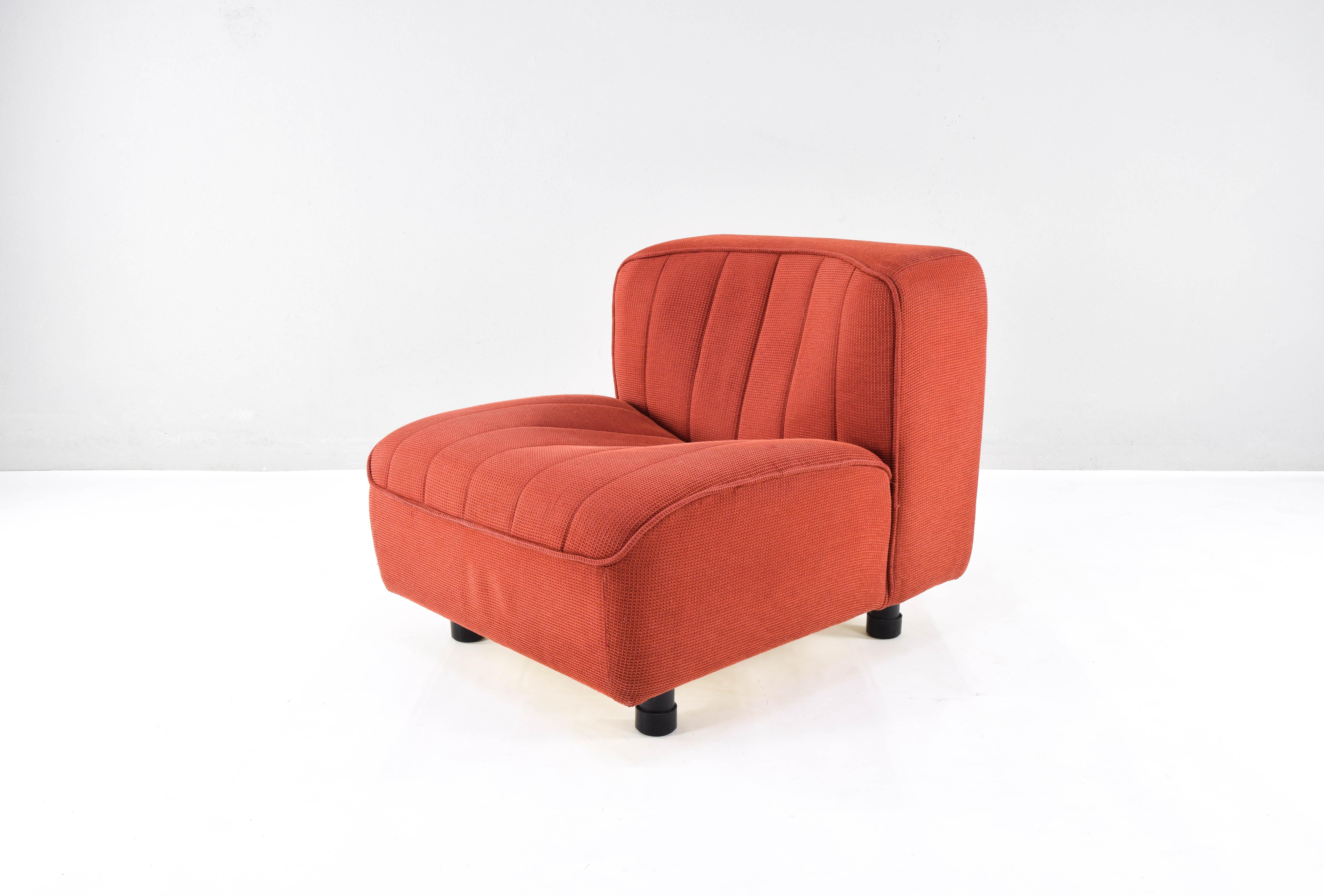 9000 Modular Lounge Chairs or Sofa by Tito Agnoli for Arflex Italy 70s ...