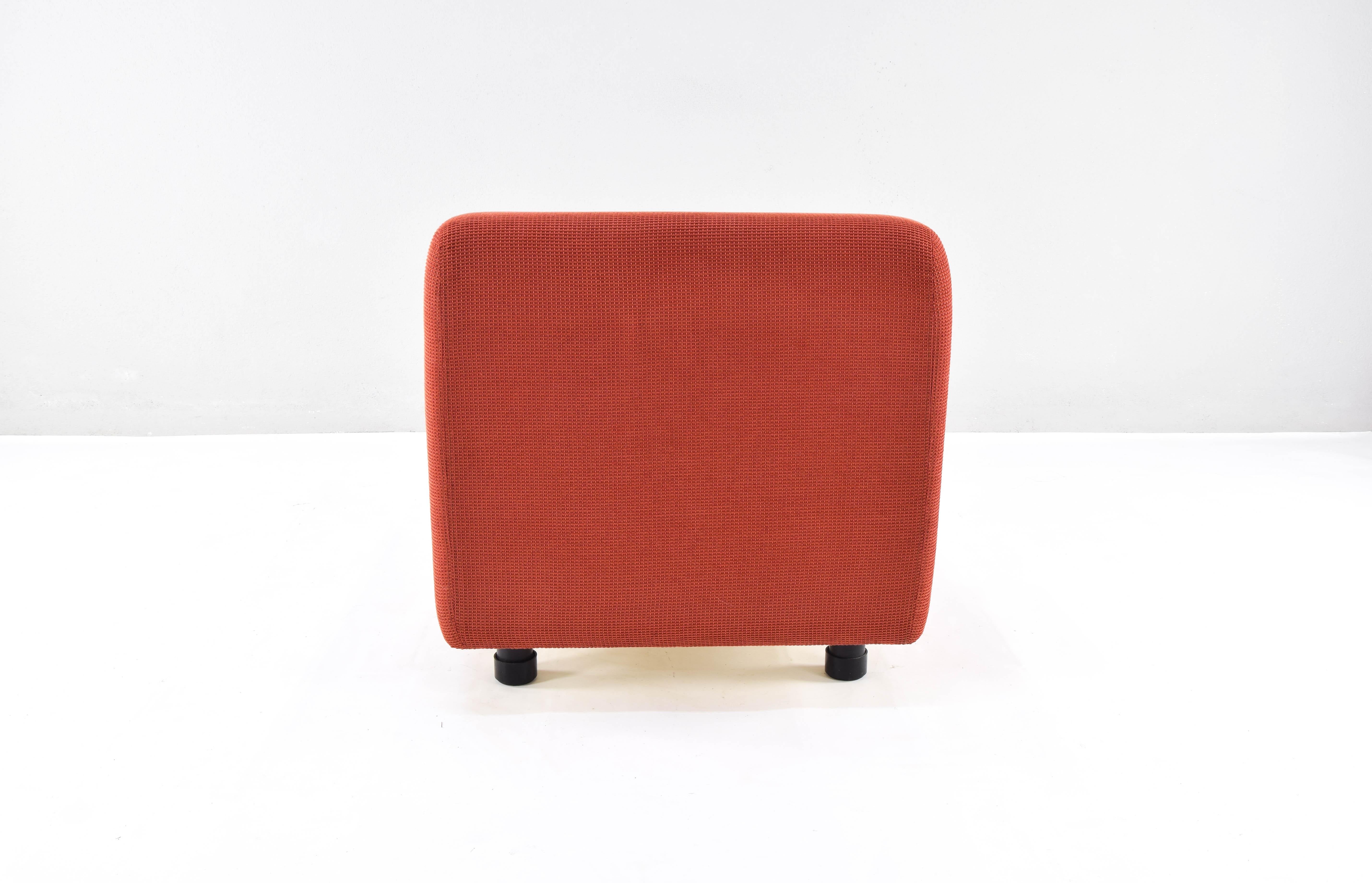 9000 Modular Lounge Chairs or Sofa by Tito Agnoli for Arflex Italy 70s ...