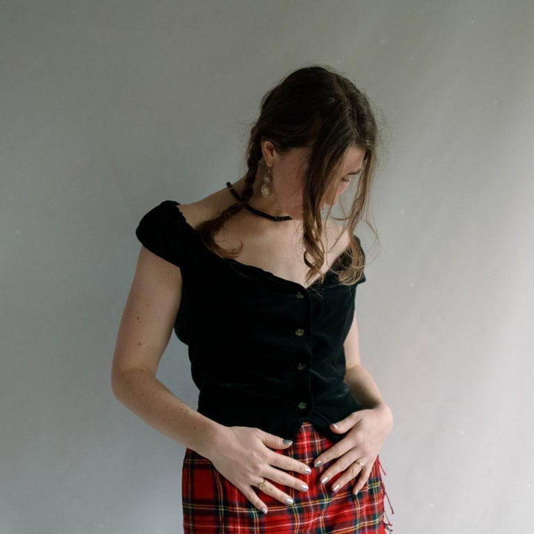 90s Vivienne Westwood Black Velvet Corset For Sale at 1stDibs