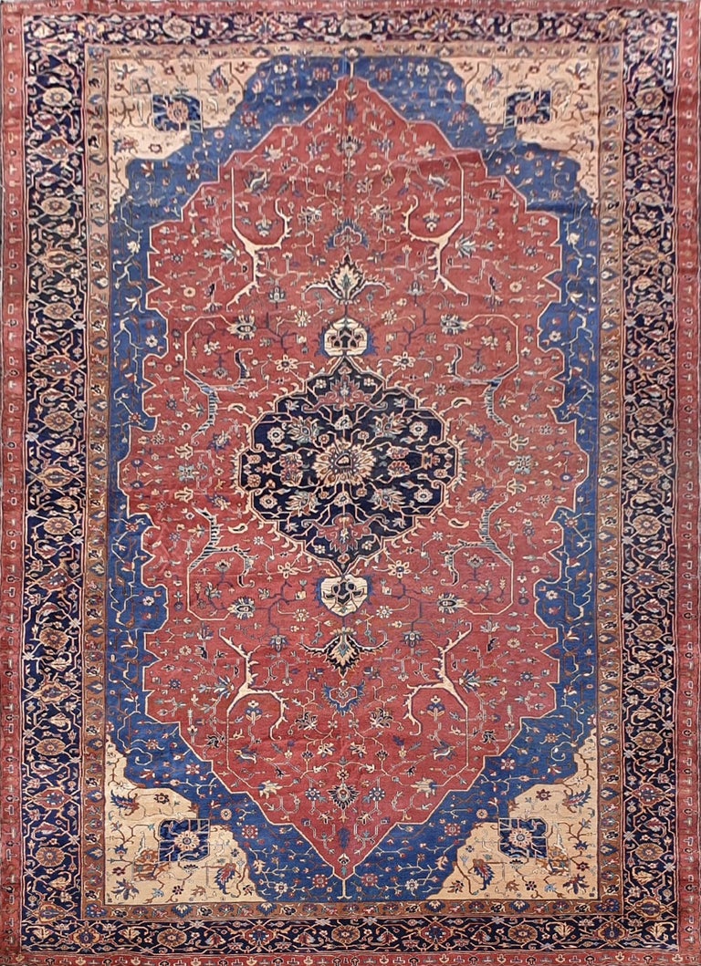 Large Turkish Isparta 19th Century Rug - N° 911 For Sale at 1stDibs